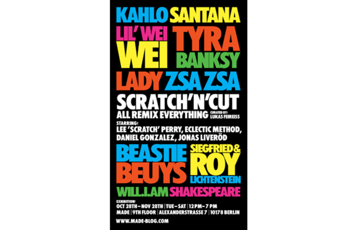 SCRATCH’N’CUT Exhibition Featuring Lee “Scratch” Perry | Complex