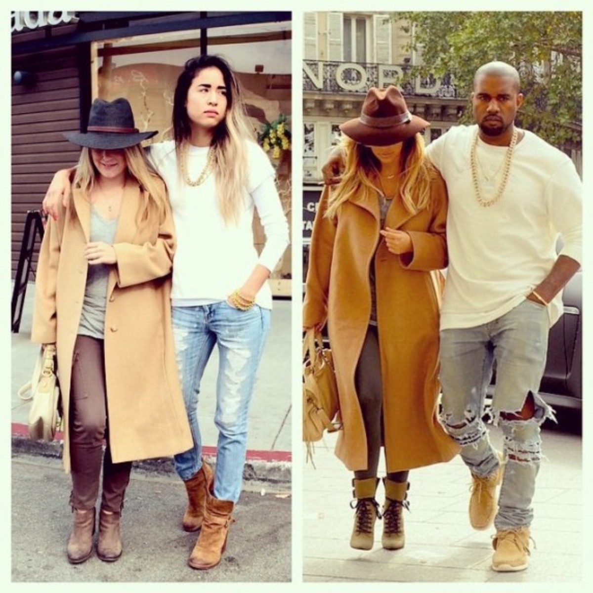 “What Would Yeezus Wear” Blog Recreates Iconic Kimye Outfits | Complex