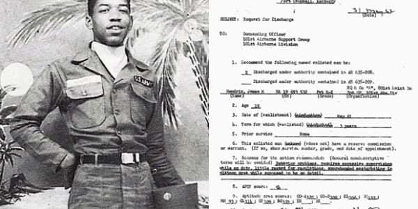 Rare Photos Of Jimi Hendrix In The Army | Complex