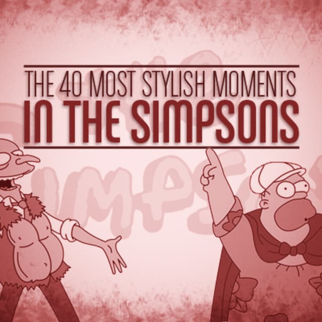 Bart's Striped Suit - The 40 Most Stylish Moments in "The Simpsons ...