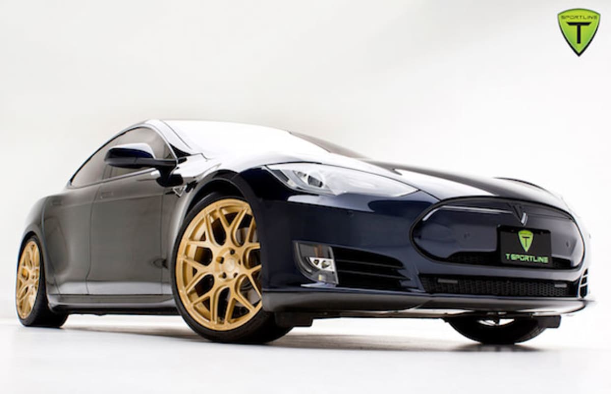 World's Most Expensive Tesla Model S Is More Gold than Green | Complex