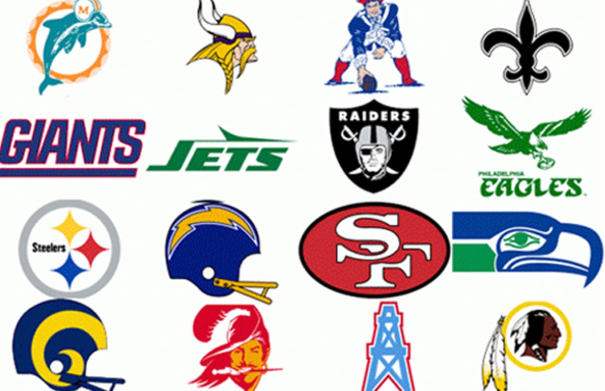 NFL Logo Evolution In One GIF Complex