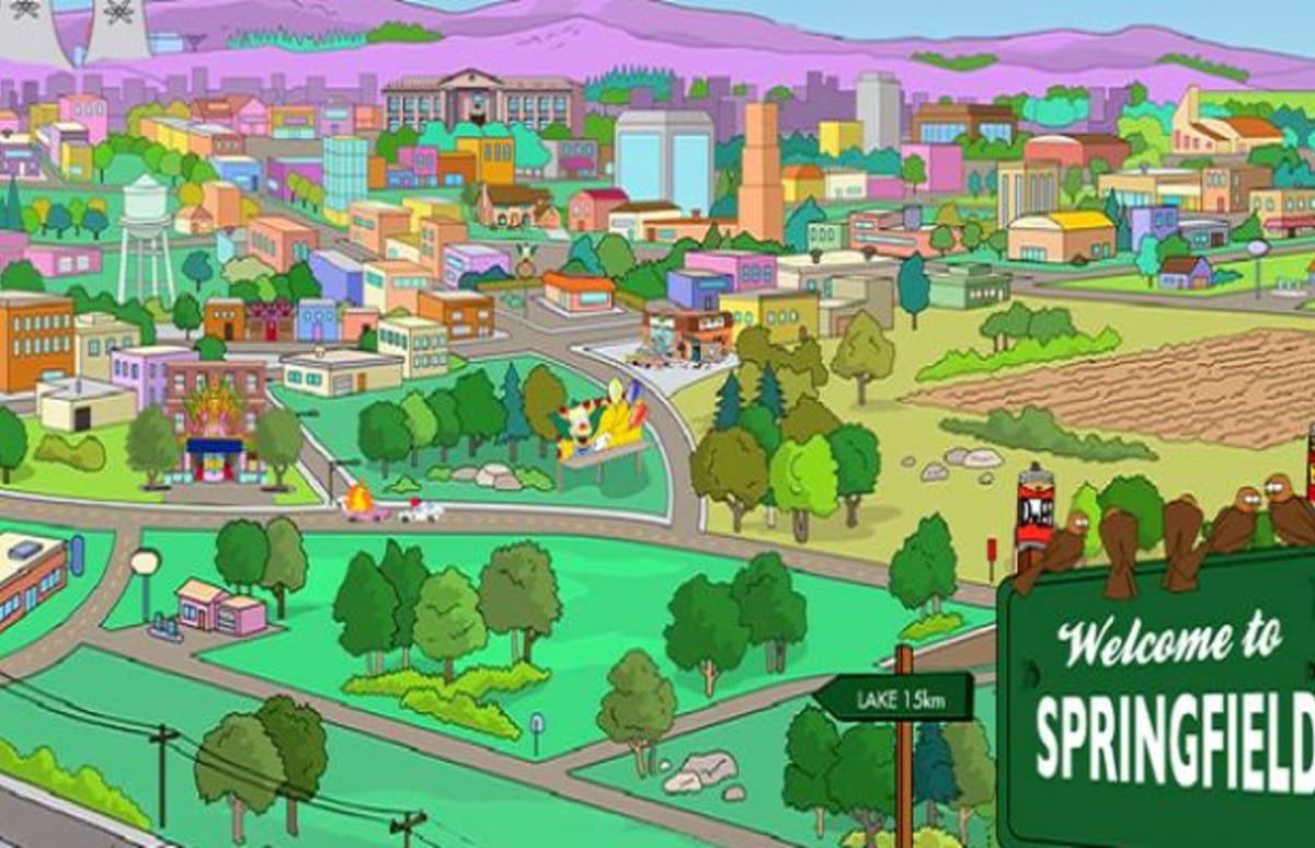 "Simpsons" Creator Matt Groening Finally Reveals the Location of ...