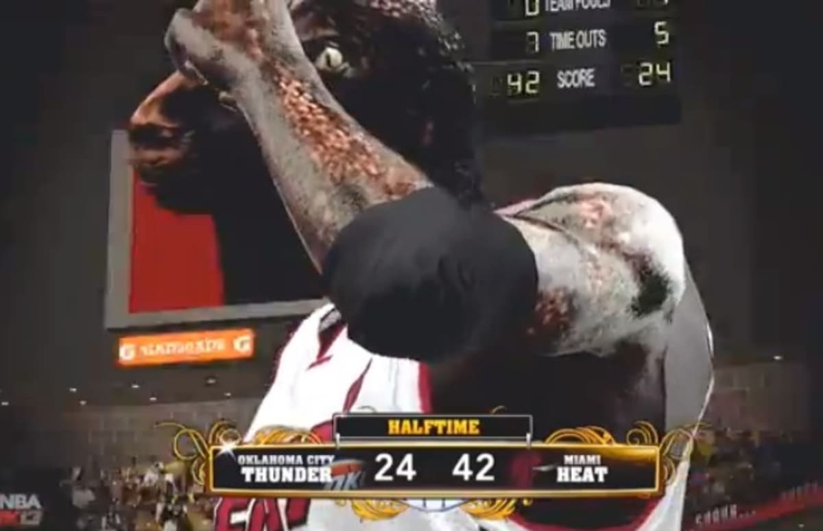 Chris Bosh Was Turned Into a Dinosaur in This 