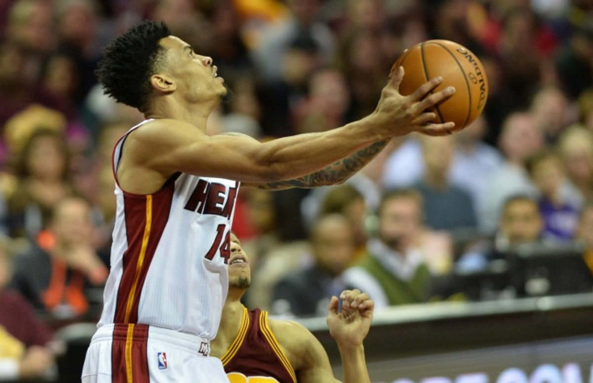 Miami Heat's Gerald Green Skies For Two Ridiculous Dunks Against The ...