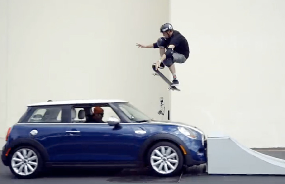 Tony Hawk Got Some Serious Air Jumping Over a Mini Cooper | Complex