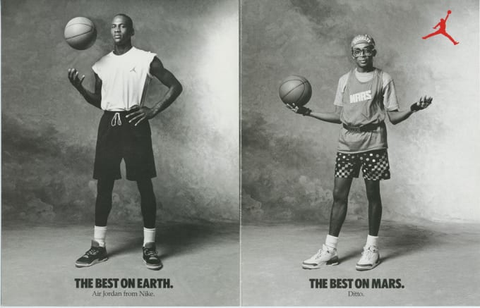 ajiii-bestonearthbestonmars1 - Gallery: 23 Classic Air Jordan Print Ads ...