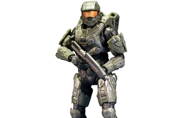Halo 4 - Master Chief with Assault Rifle Action Figure - The 50 Coolest ...
