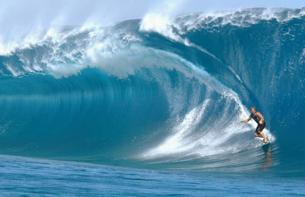 Laird Hamilton Rides Teahupoo - The 100 Best Sports Moments of the ...