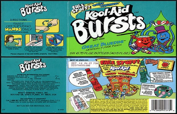 Kool-Aid Bursts - The 25 Best Drinks of the '90s | Complex