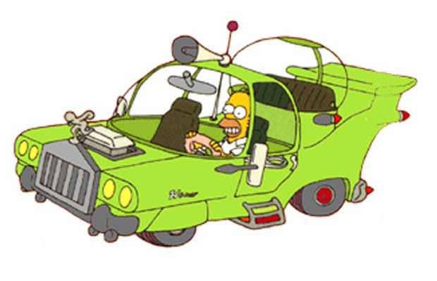 3. The Homermobile - The 50 Greatest Cartoon Vehicles of All Time | Complex