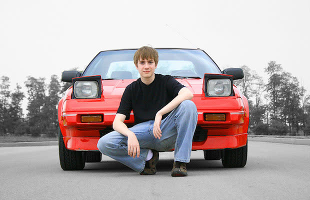 Nerd - 50 Awkward Senior Photos With Cars | Complex