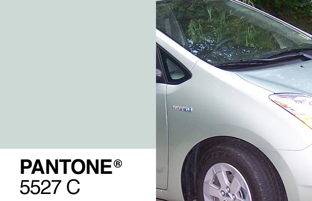 Pantone 577C (Toyota Prius Silver Pine Mica Green) - Complex Color ...