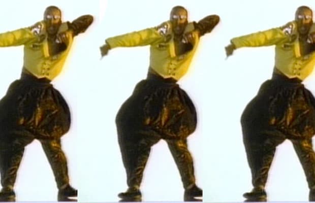 MC Hammer with the parachute pants in "U Can't Touch This." - The 50 ...