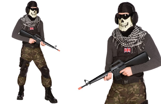 Simon "Ghost" Riley - 15 Last-Minute Video Game Game Costumes That ...