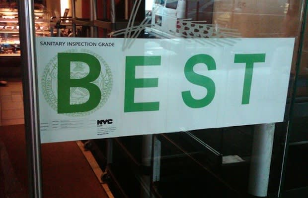 B for Best: Restaurants Creatively Hiding Their Bad Health Department ...