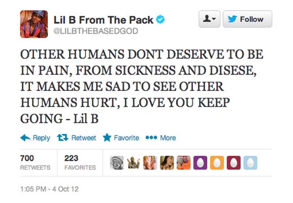 The 20 Best Lil B Tweets About Love | Complex