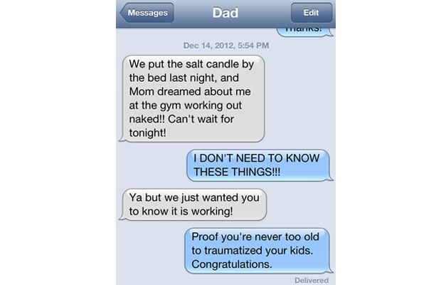 30 Inappropriate Text Messages Sent by Parents | Complex