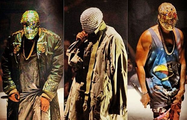 Kanye West during "Yeezus" - A Recent History of Rappers Wearing Masks ...