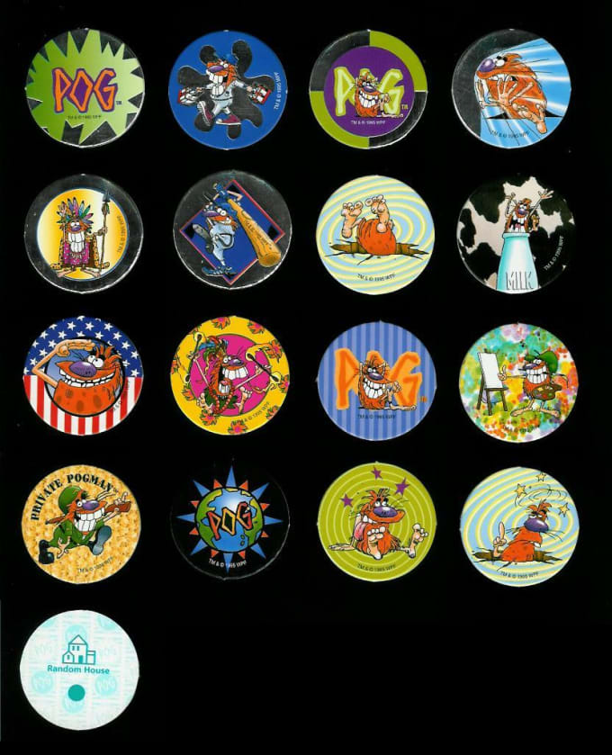 randomhouse - The 10 Rarest Pogs from the '90s | Complex UK