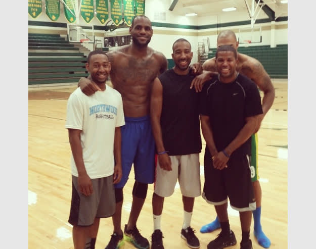 What Offseason? A Look At Who LeBron James Has Been Training With This ...