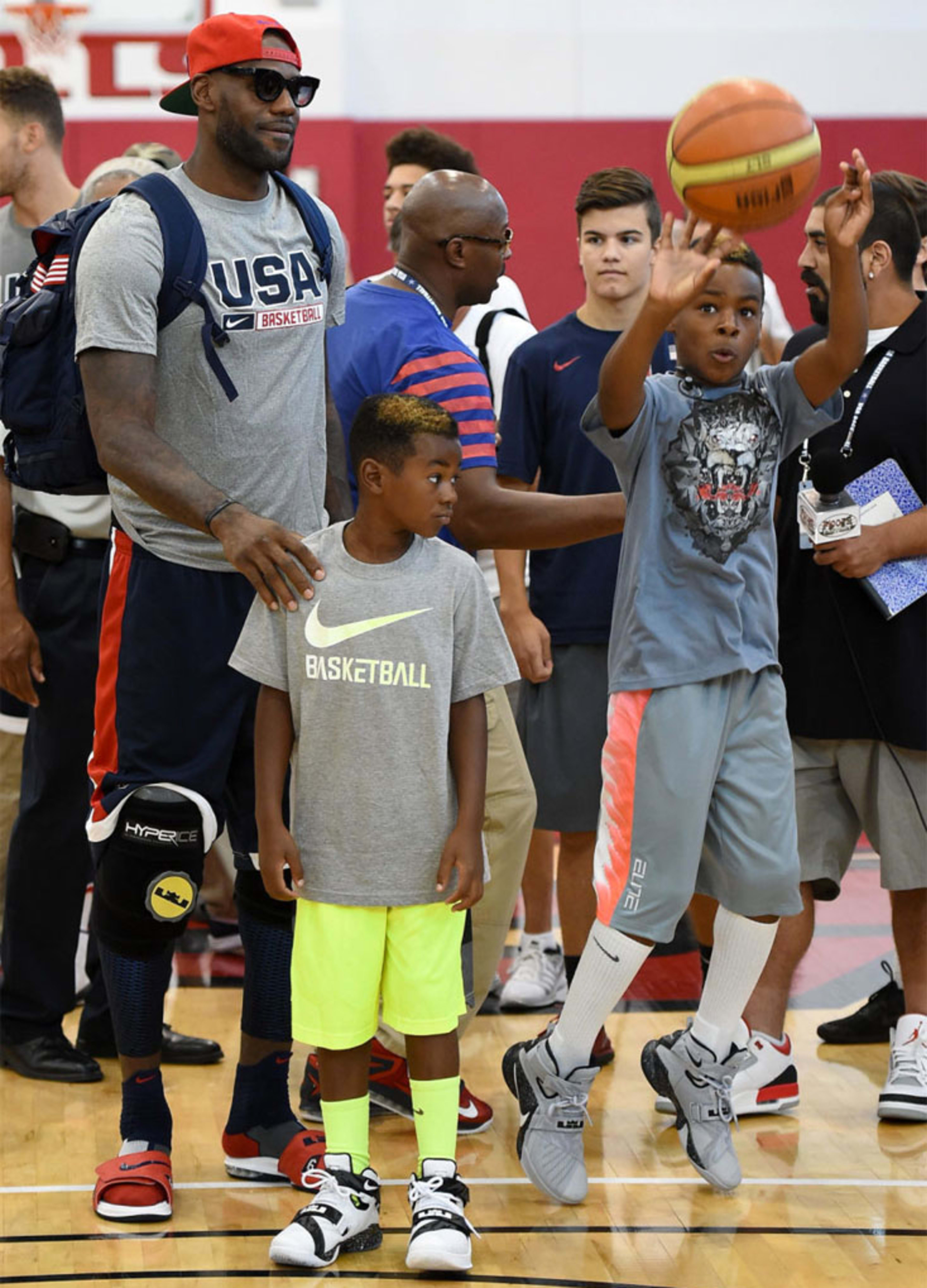 #SoleWatch: LeBron James Made His USA Minicamp Debut in the Soldier 9