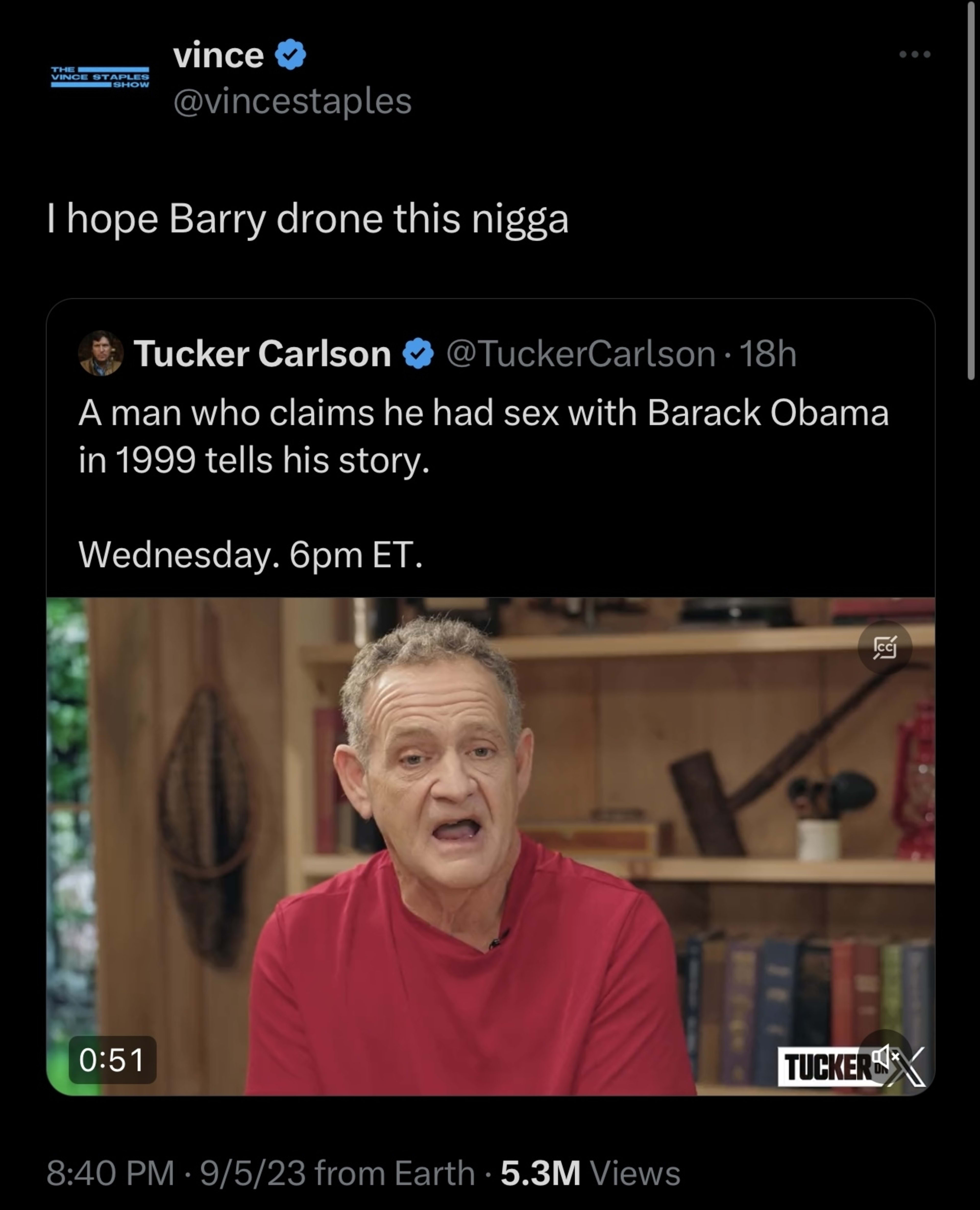 Vince Staples Jokes Obama Should ‘Drone’ Man After Unsubstantiated Sex ...