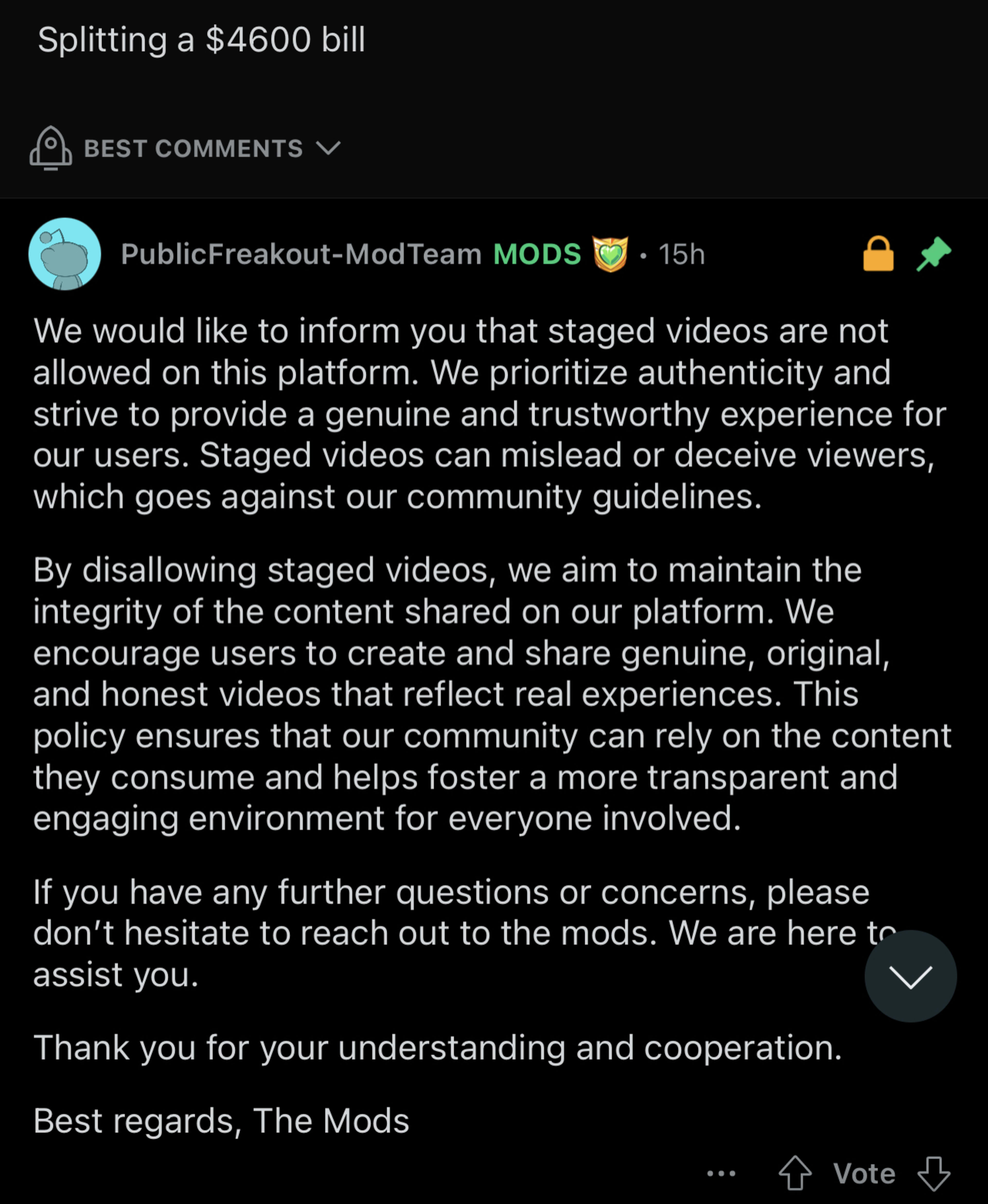 Viral Clip Showing Argument Over Splitting $4,600 Restaurant Bill Is Staged