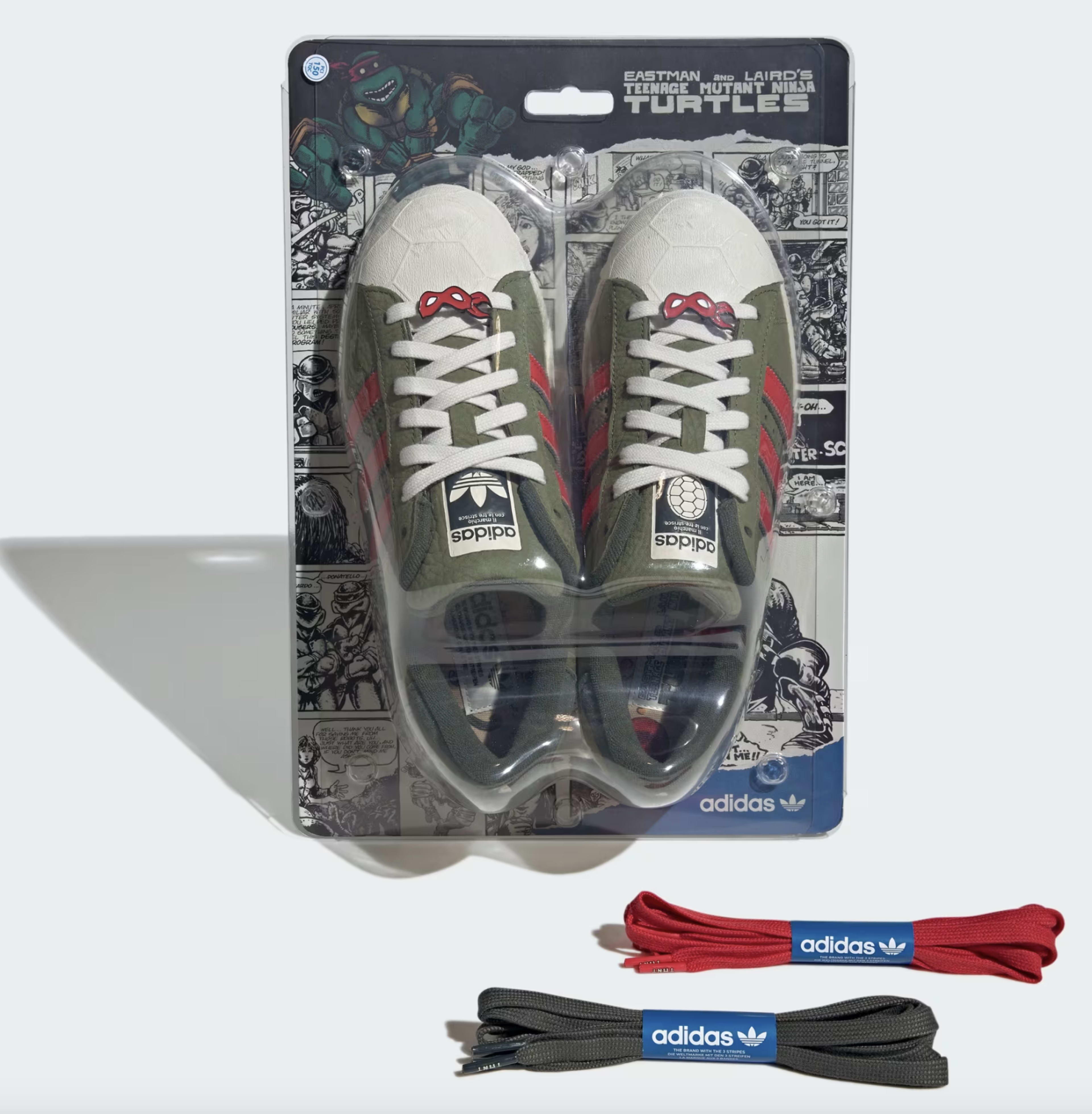 First Look at the 'Master Splinter' Adidas Superstar Collab