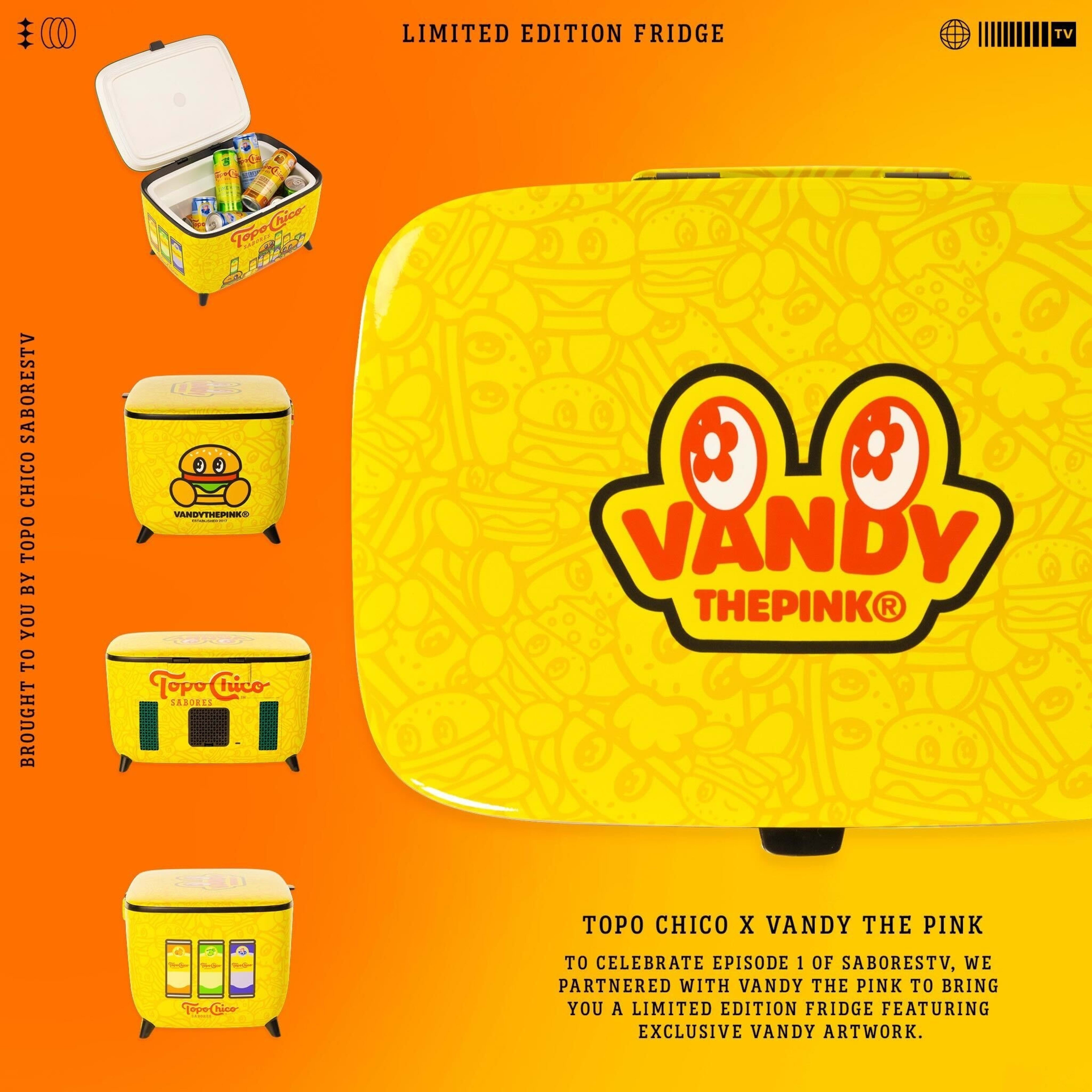 Topo Chico Teams Up With Vandy The Pink For Two NTWRK-exclusive Drops ...