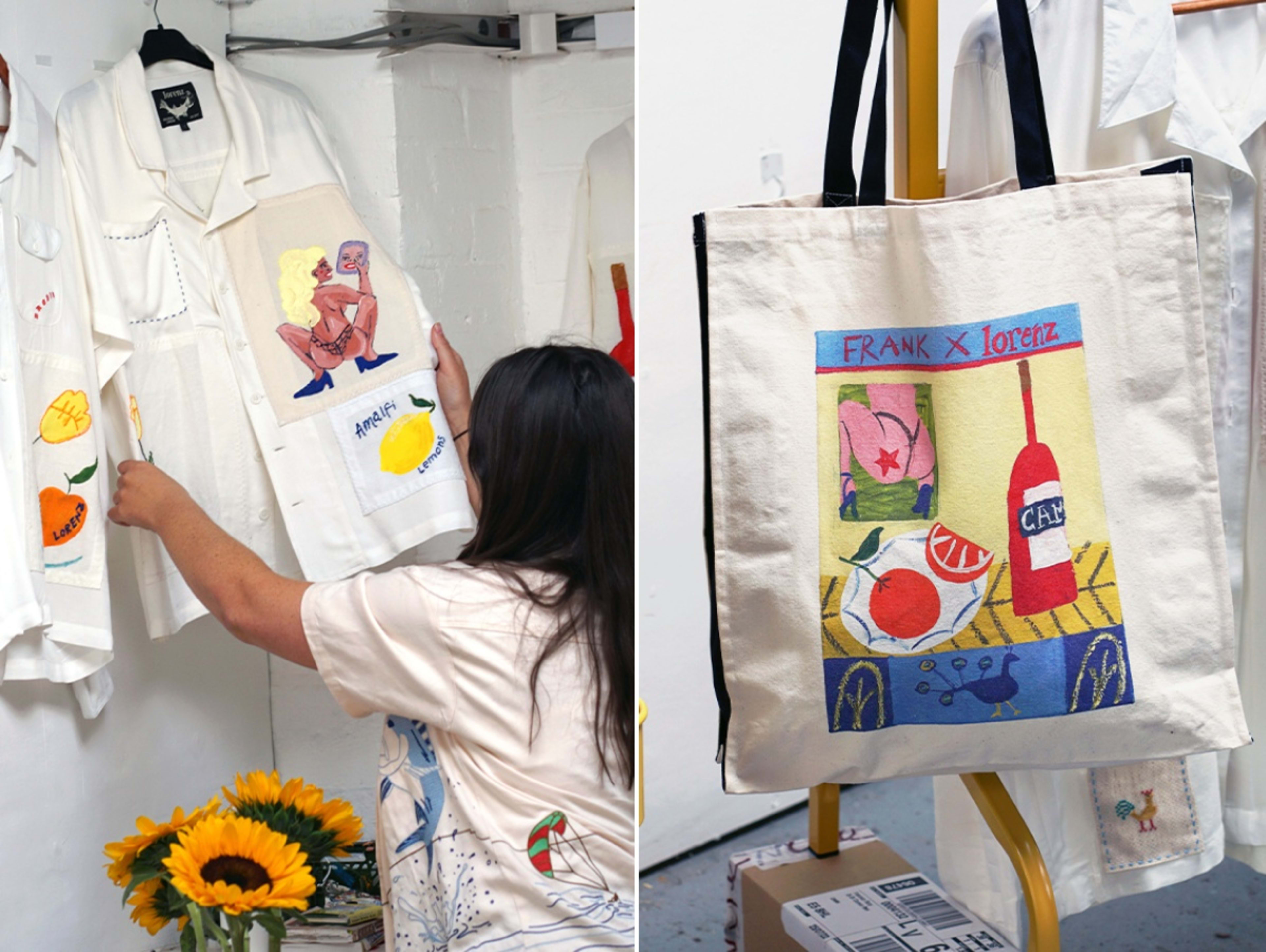 lorenz Links With London Artist Frankie Thorp For Hand-Painted Capsule ...