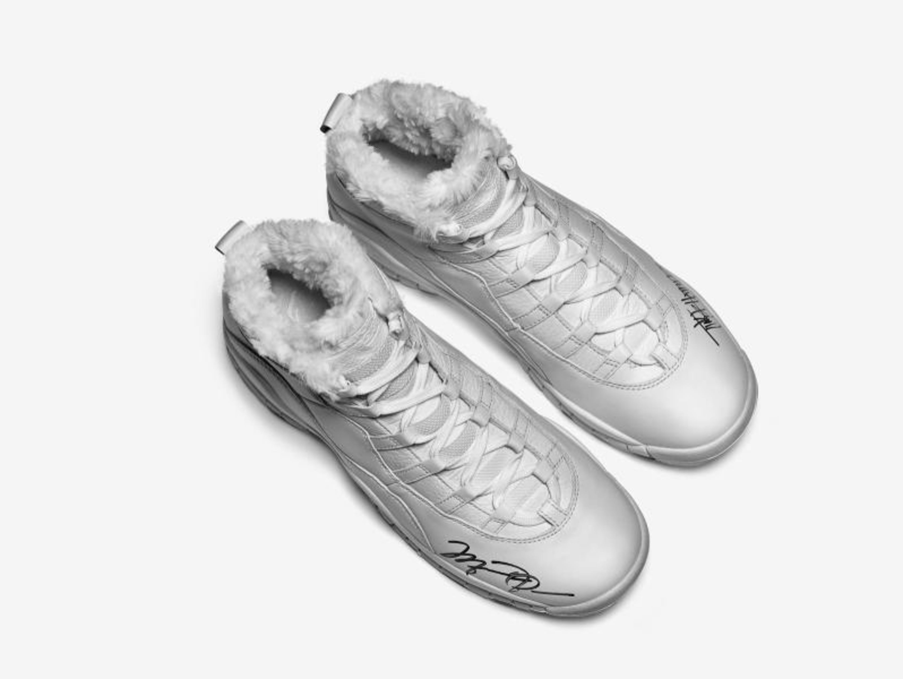 Two Air Jordan Xs Signed by Michael Jordan and Tinker Hatfield Are ...