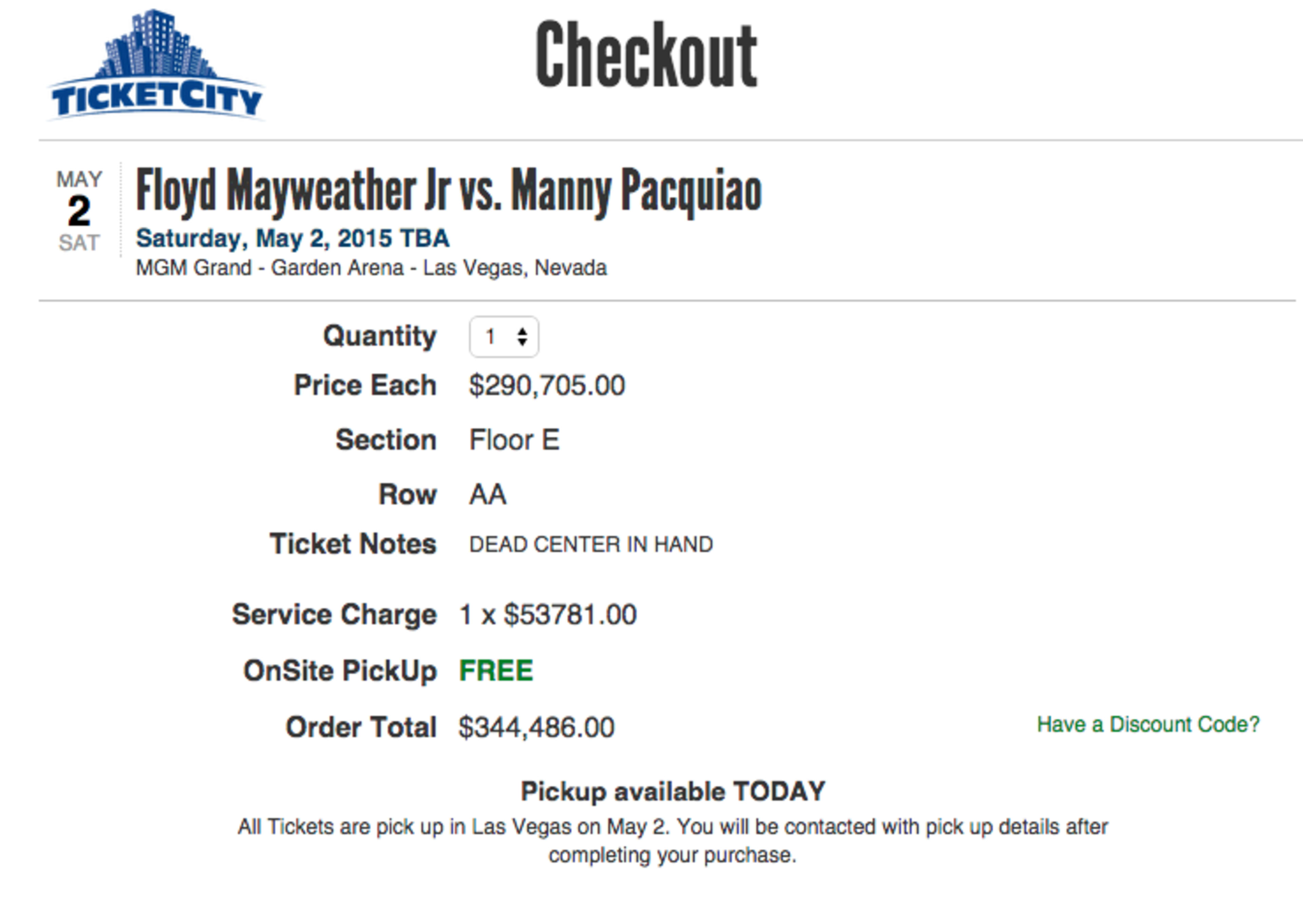 Is Someone Really Going to Pay $344,486 for a Floyd Mayweather/Manny ...