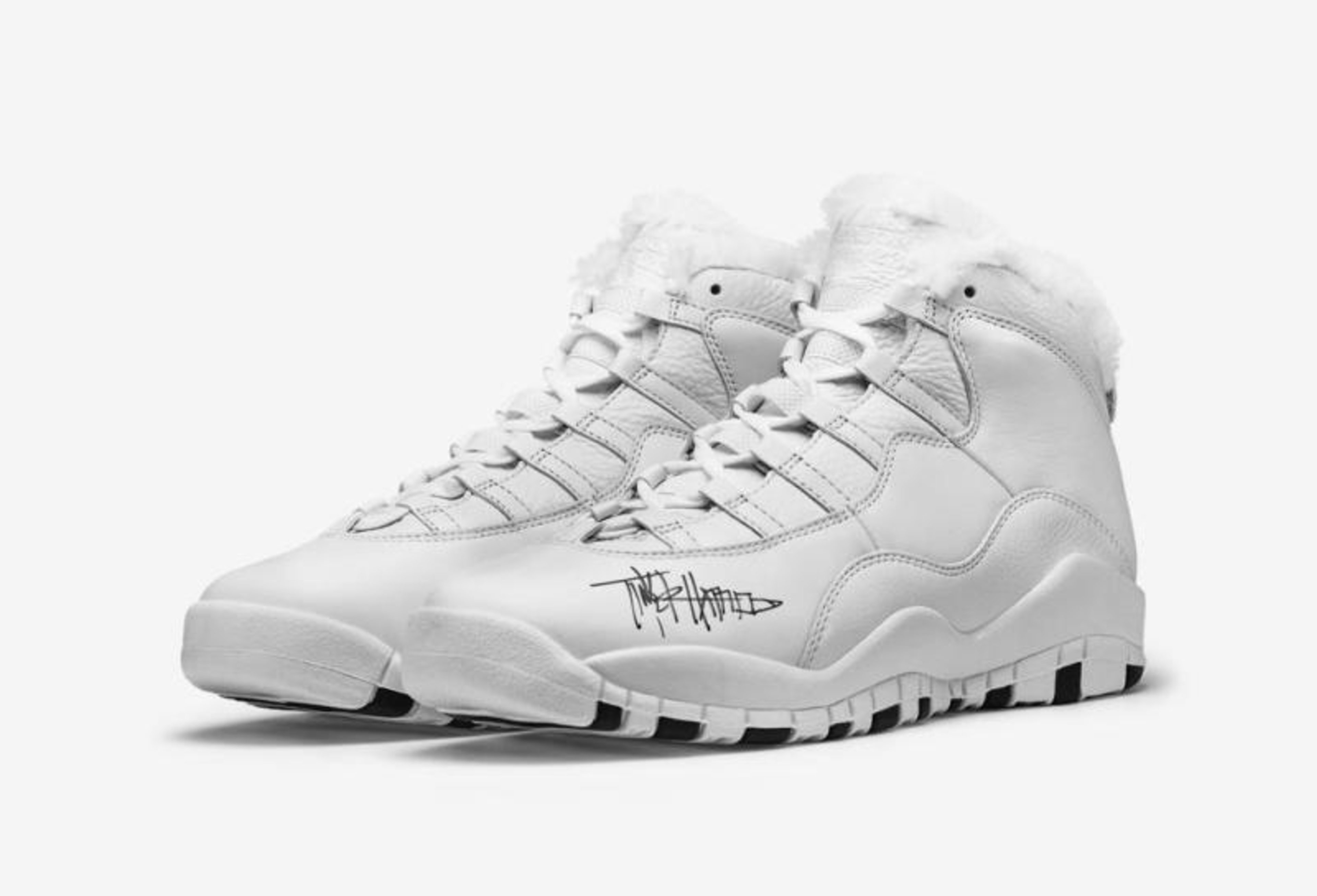 Two Air Jordan Xs Signed by Michael Jordan and Tinker Hatfield Are ...