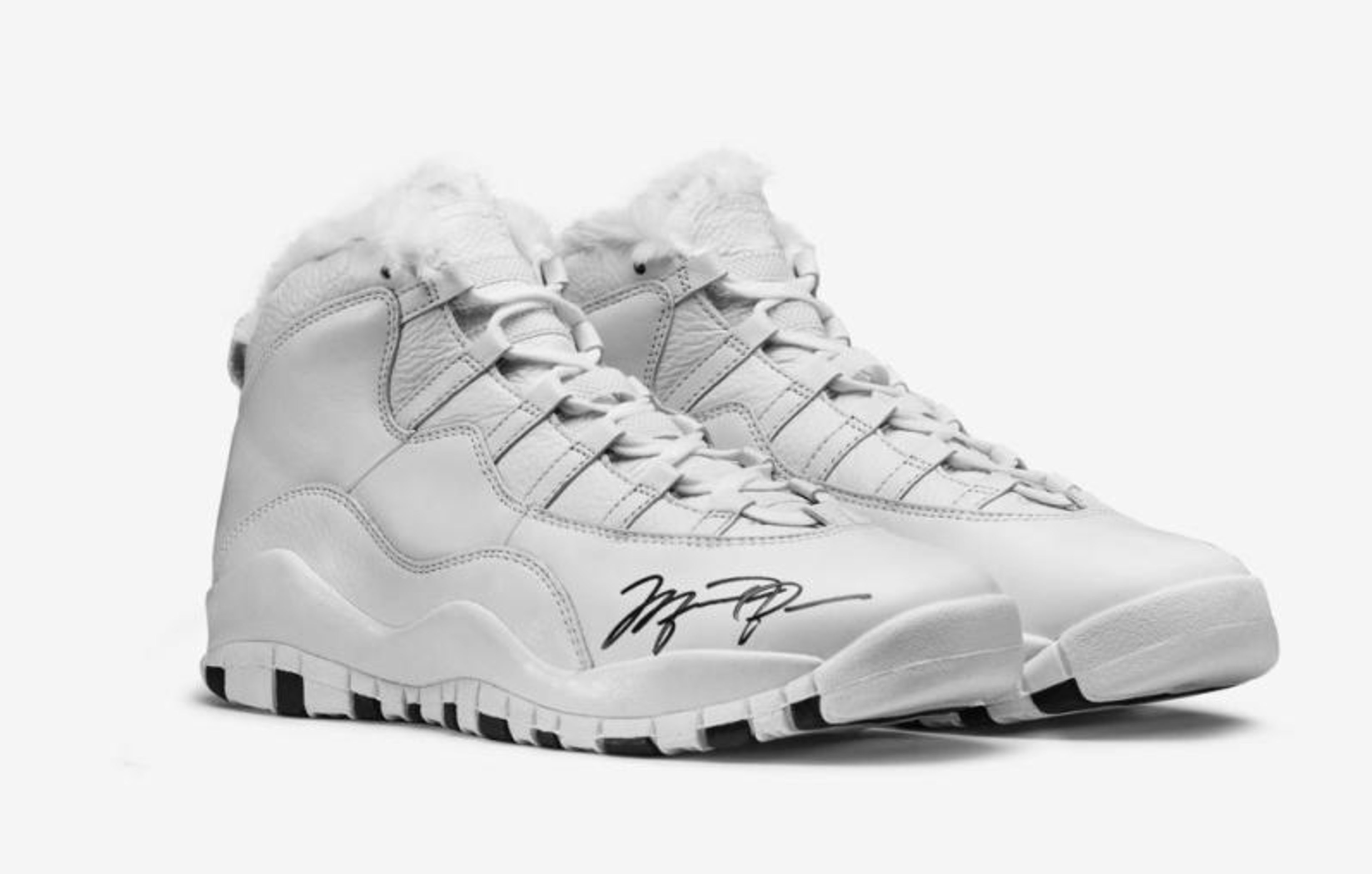 Two Air Jordan Xs Signed by Michael Jordan and Tinker Hatfield Are ...