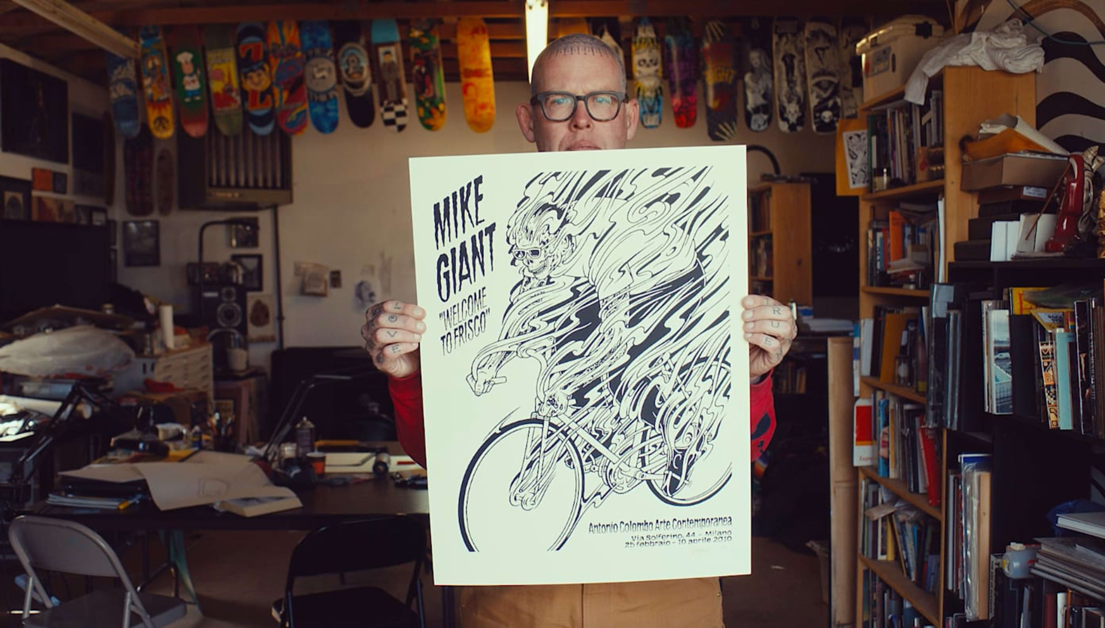 Graffiti Artist and Tattooist Mike Giant Is Always Evolving