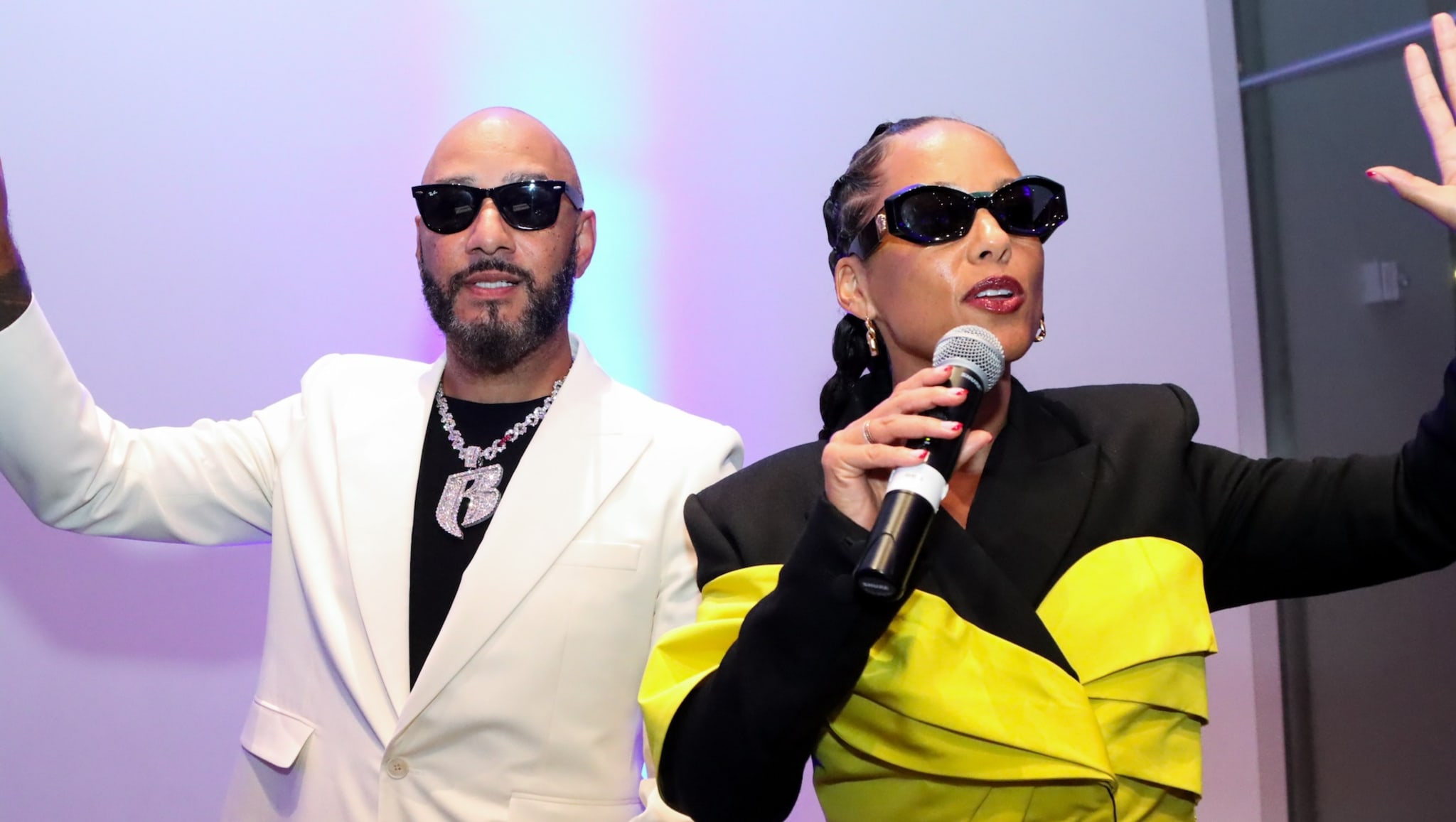 Swizz Beatz and Alicia Keys Are Inspired to Collect Art Because They ...