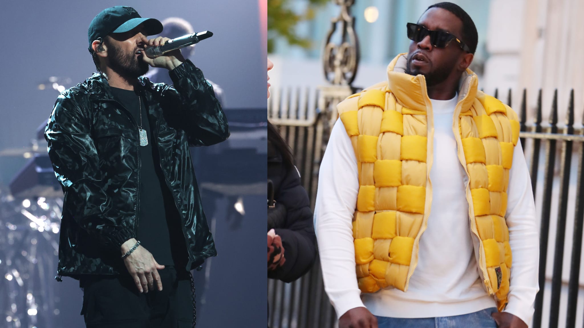 Eminem Takes Aim at Diddy Once Again on New 'Shady Editio...