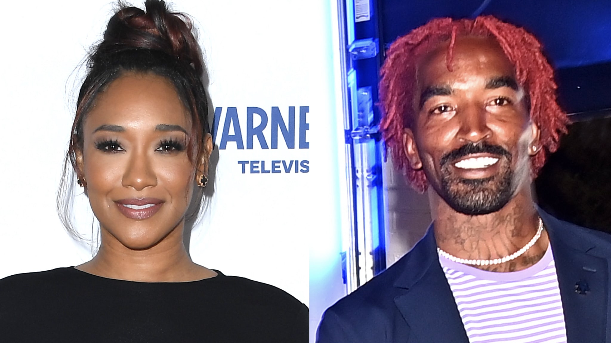 J.R. Smith and ‘The Flash’ Actress Candice Patton Welcome...