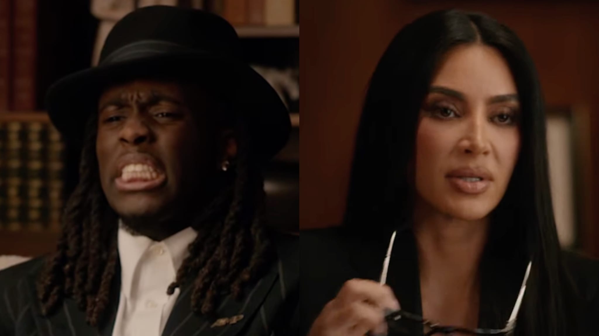 Kai Cenat and Kim Kardashian Announce 'Mafiathon 2' Strea...