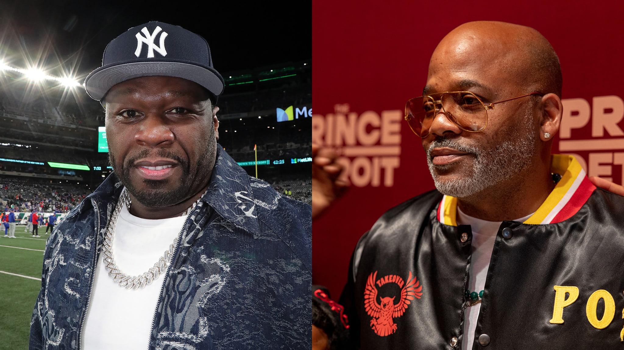 50 Cent Responds to Dame Dash Explaining How He Went Brok...