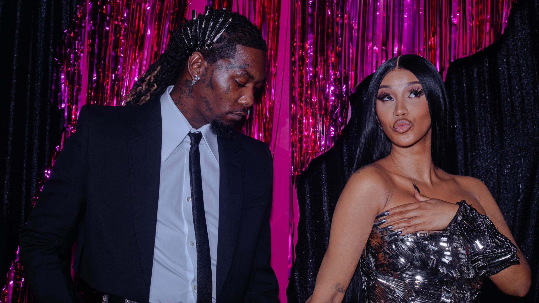 Cardi B Joins Offset for Rapper’s 33rd Birthday Party at ...