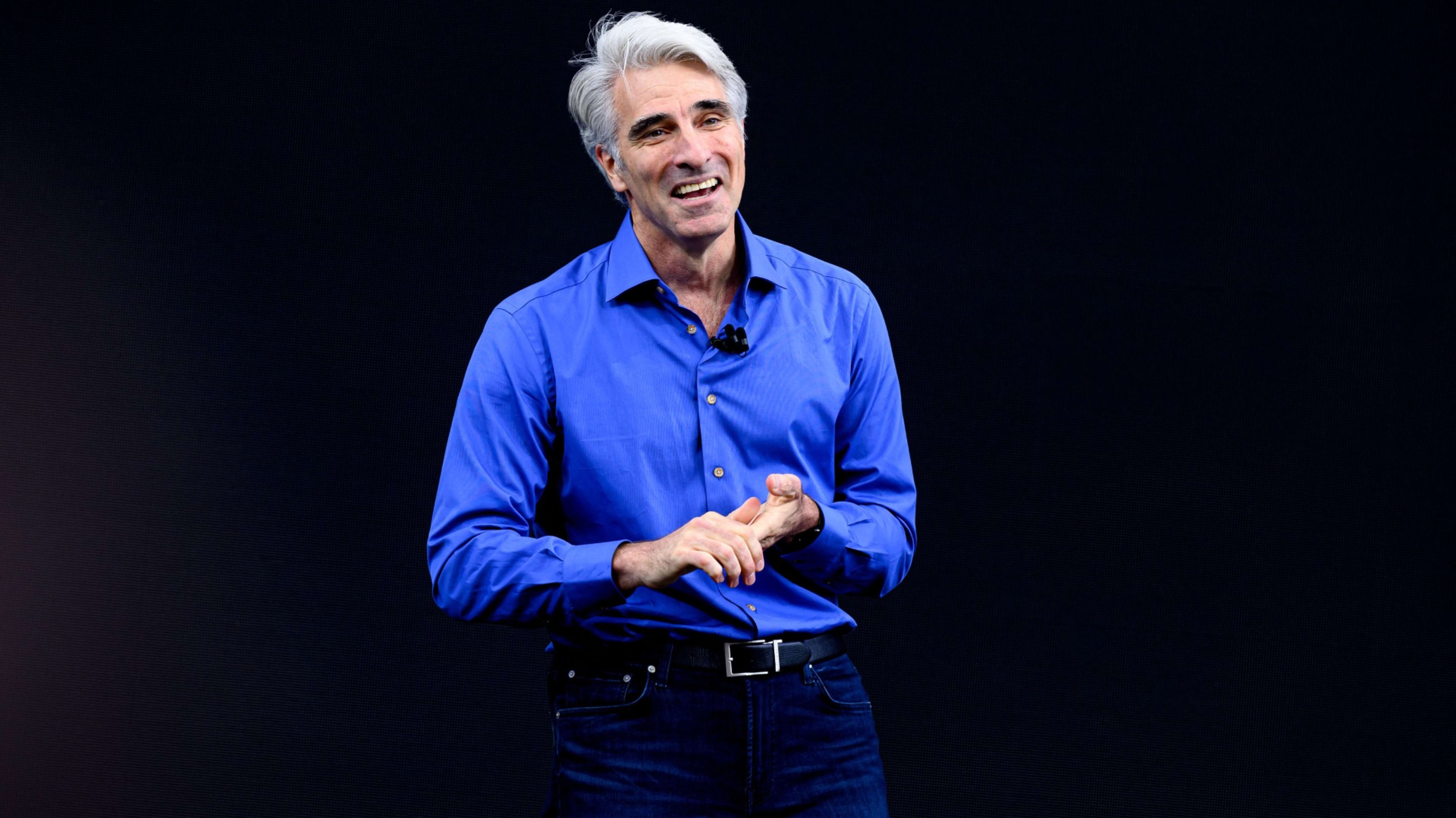 SVP Of Software Engineering Craig Federighi Is Stoked About Apple ...
