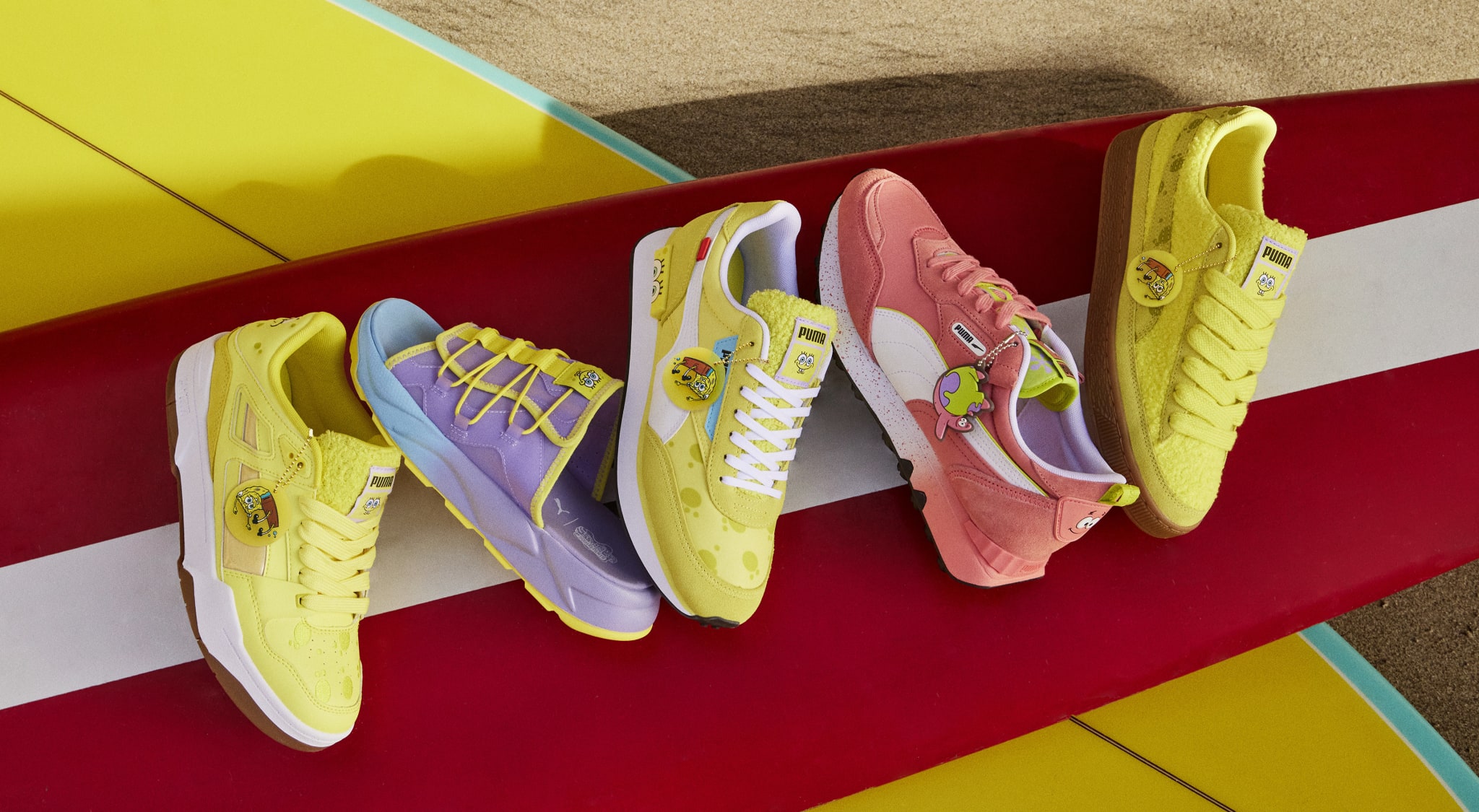 SpongeBob SquarePants Inspires These Puma Sneakers