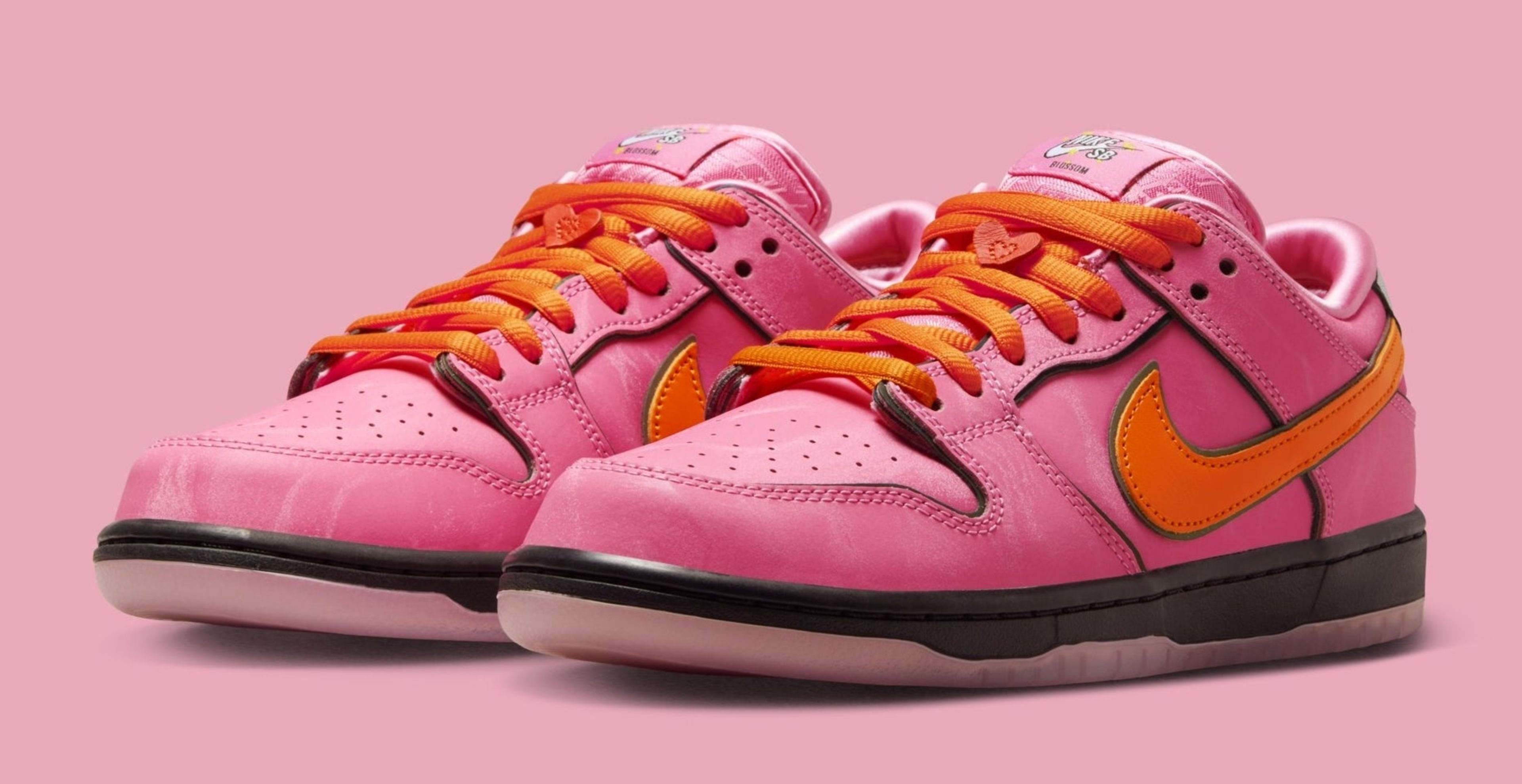Official Look at the 'Powerpuff Girls' x Nike SB Dunks