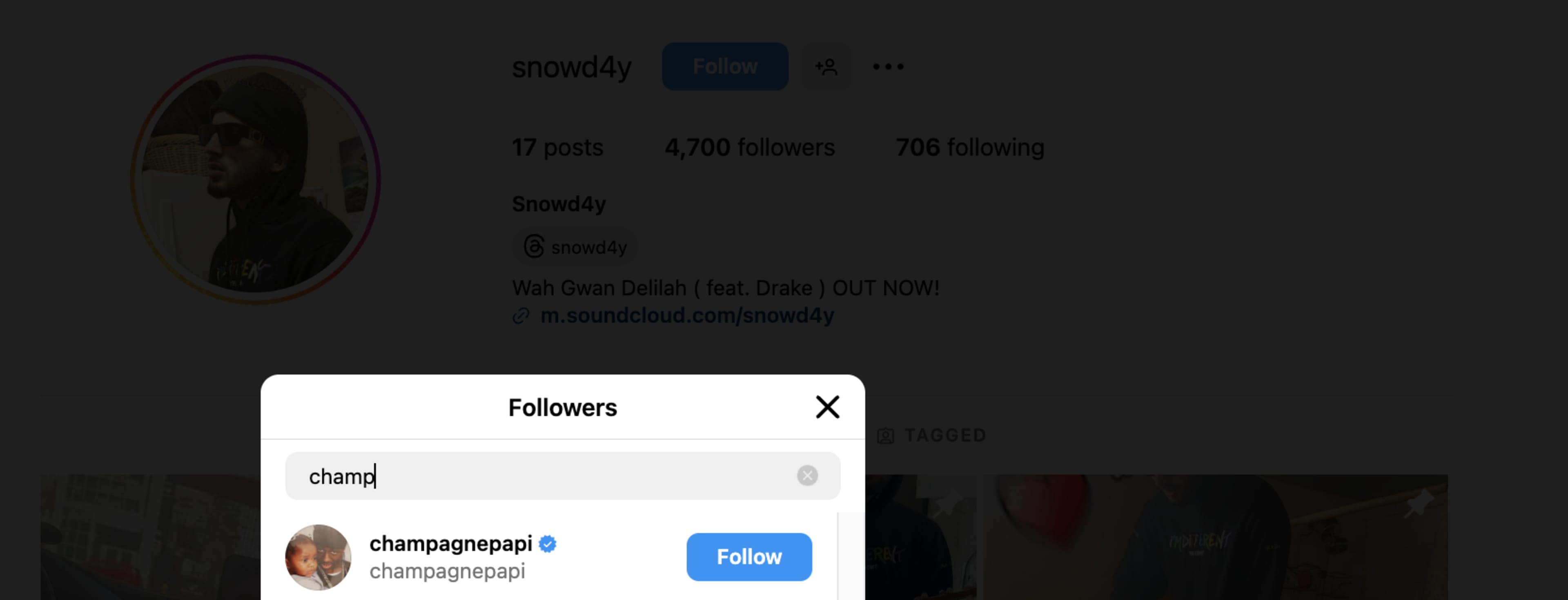 Drake Joins Snowd4y on Plain White T's Remix "Wah Gwan Delilah"