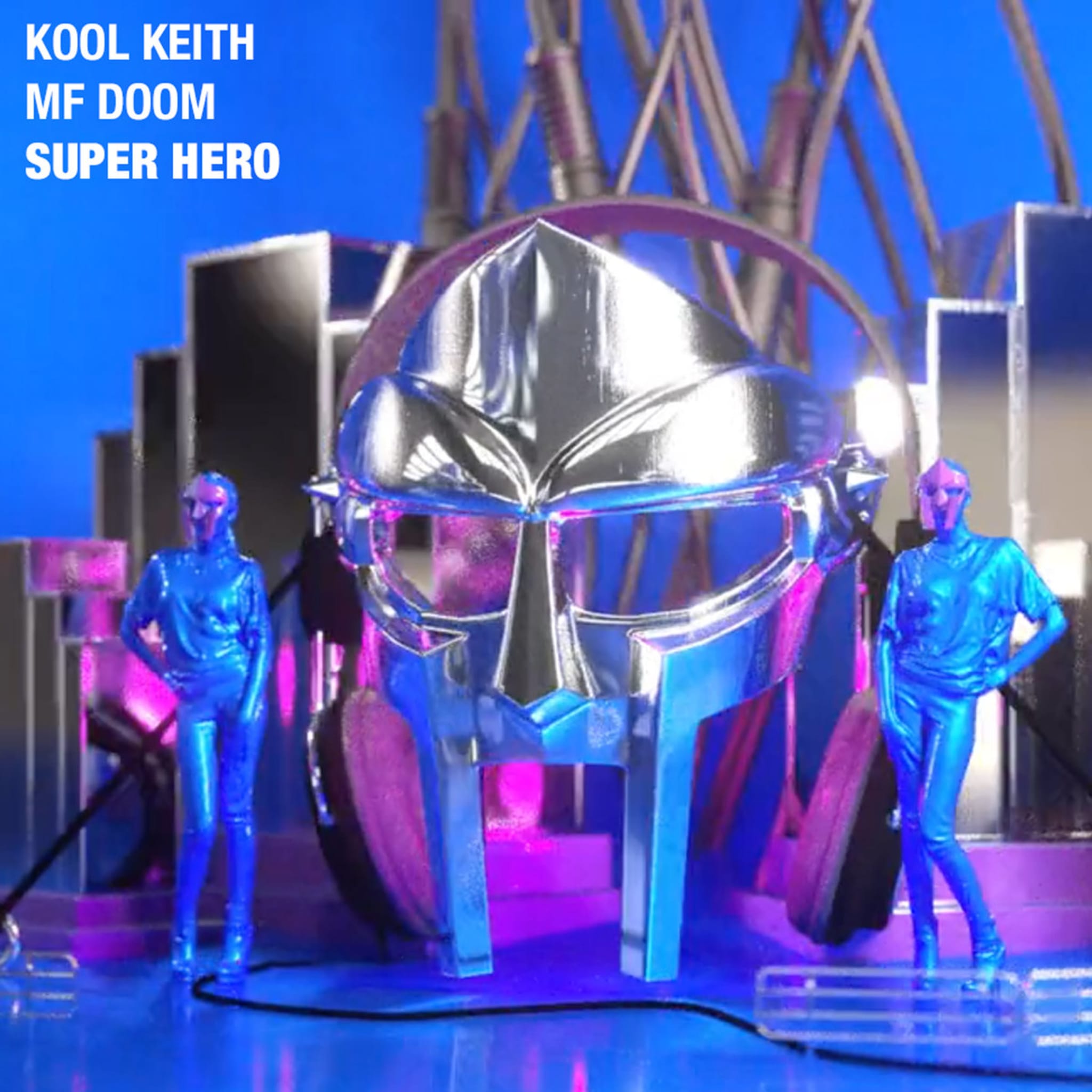 Listen to Kool Keith's New Single "Super Hero" ft. MF DOO...