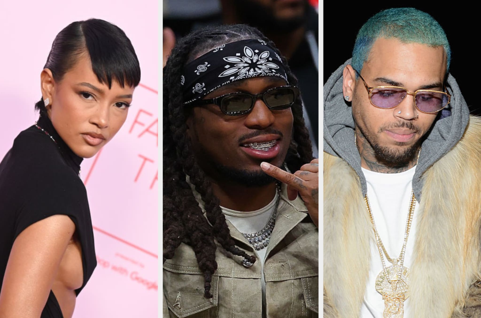 Karrueche Tran Reacts to Chris Brown and Quavo Diss Track...