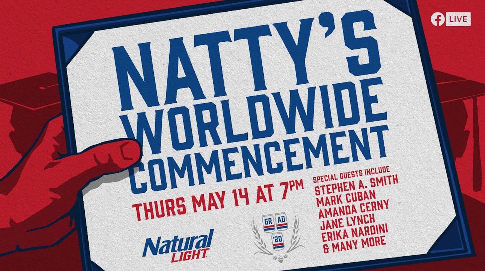 Natty Light to Throw Virtual College Commencement Ceremon...
