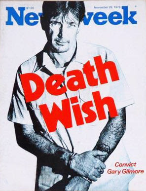 Before he was executed in 1977, Gilmore said, "Let's do it."